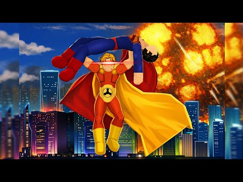 Superman vs Hyperion – Stick Fight Animation | DC vs Marvel