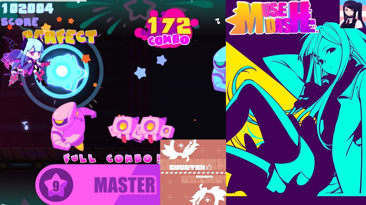 Muse Dash | GOODTEK(Hyper Edit) | Master 9* | Full Combo - YouTube