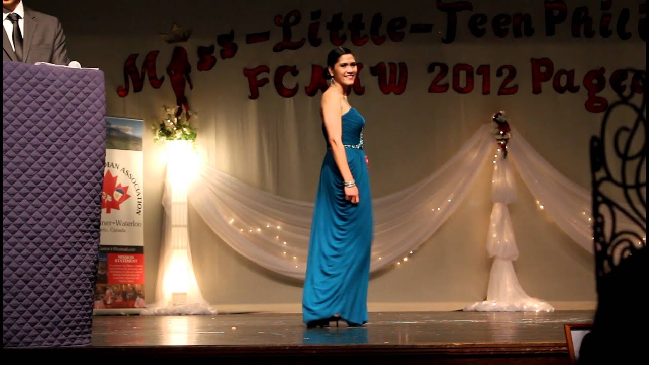 Miss Philippines - Evening gown - Beauty Pageant 2012 - YouTube