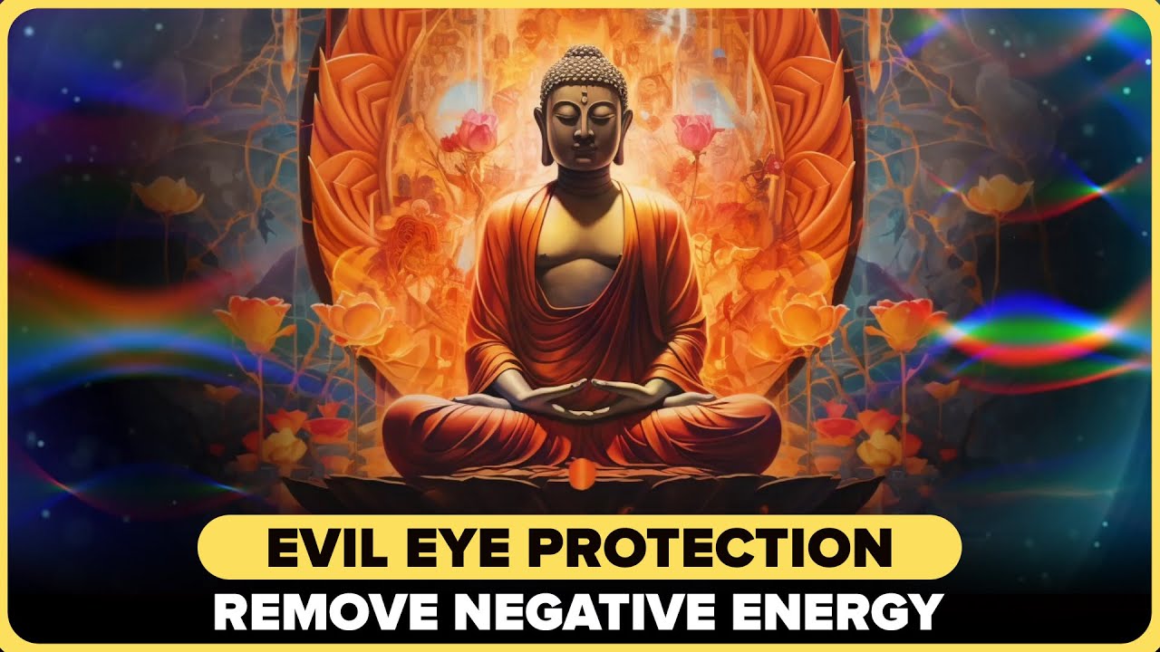 Ultimate Evil Eye Protection Frequency Music: Remove Negative Energy ...