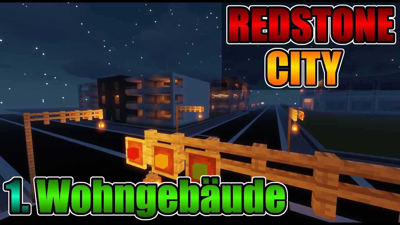 Die Stadt wächst Part 1 [Redstone City Projekt] - YouTube