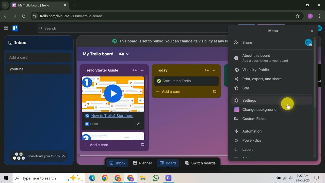 How To Embed Trello Board - YouTube