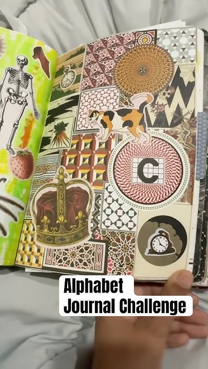 Alphabet Journal Challenge #journalingideas #journalwithme - YouTube