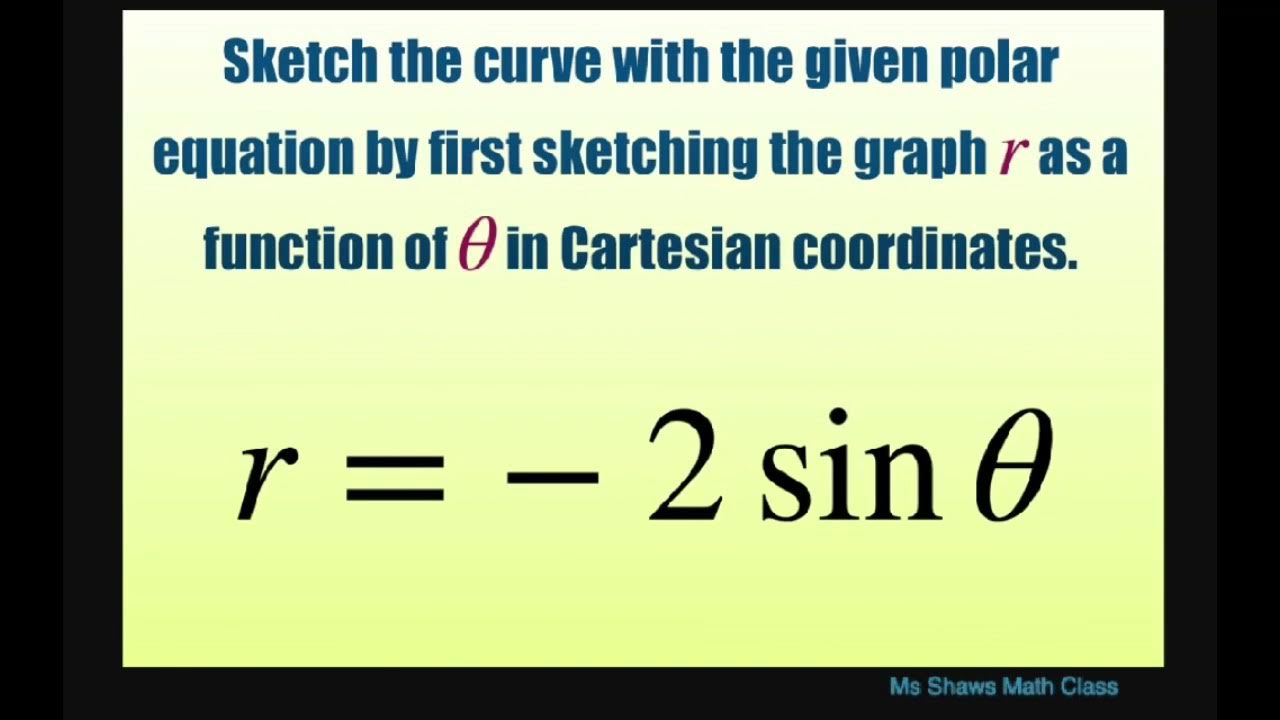 sketch-the-curve-r-2-sin-theta-first-sketching-r-as-a-function-of