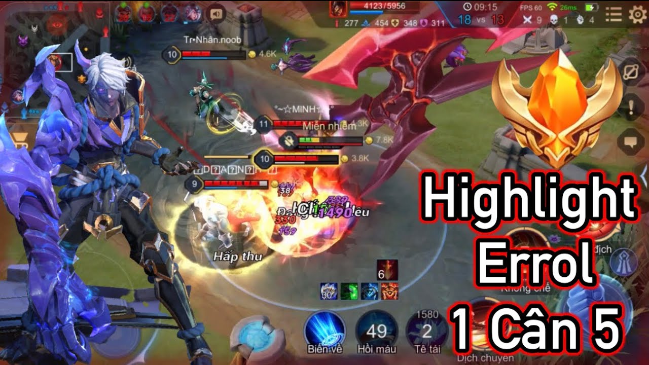 Highlight Errol AOV | Những Pha Xử Lý Mãn Nhãn Đỉnh Cao | Tốp 1 Errol ...