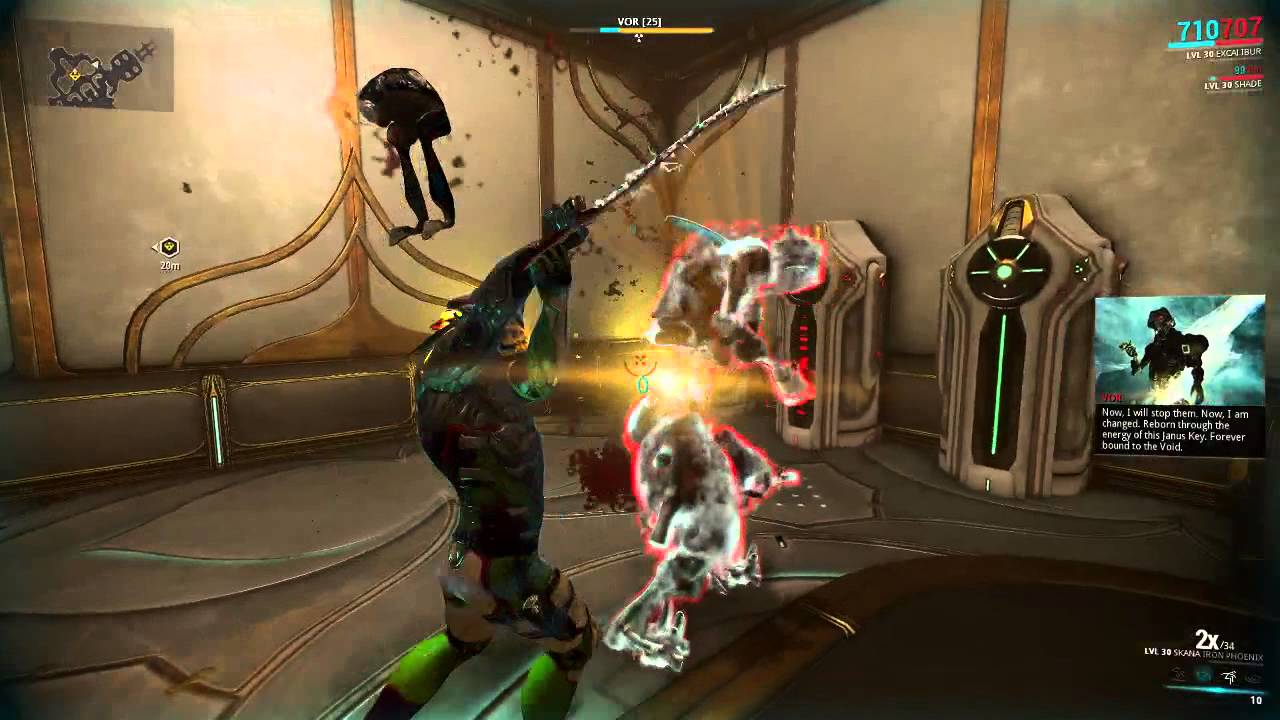Warframe: Skana vs corrupted Vor - YouTube