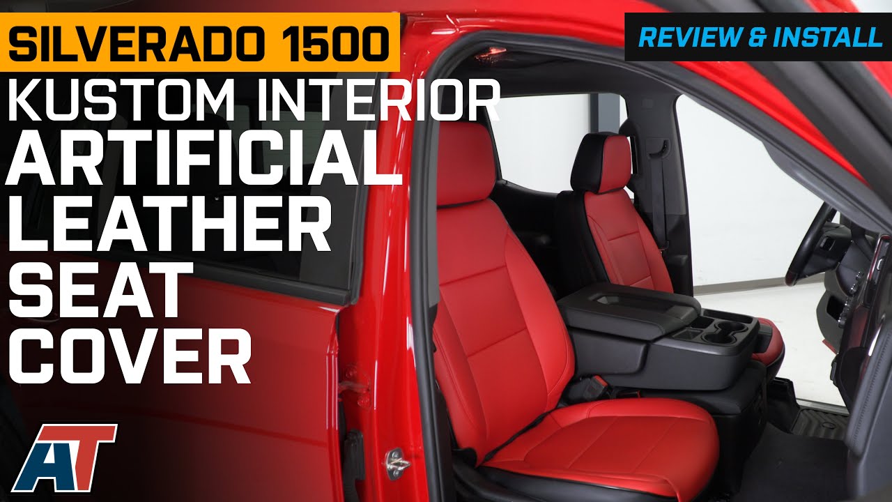 2019-2024 Silverado 1500 Kustom Interior Premium Artificial Leather ...