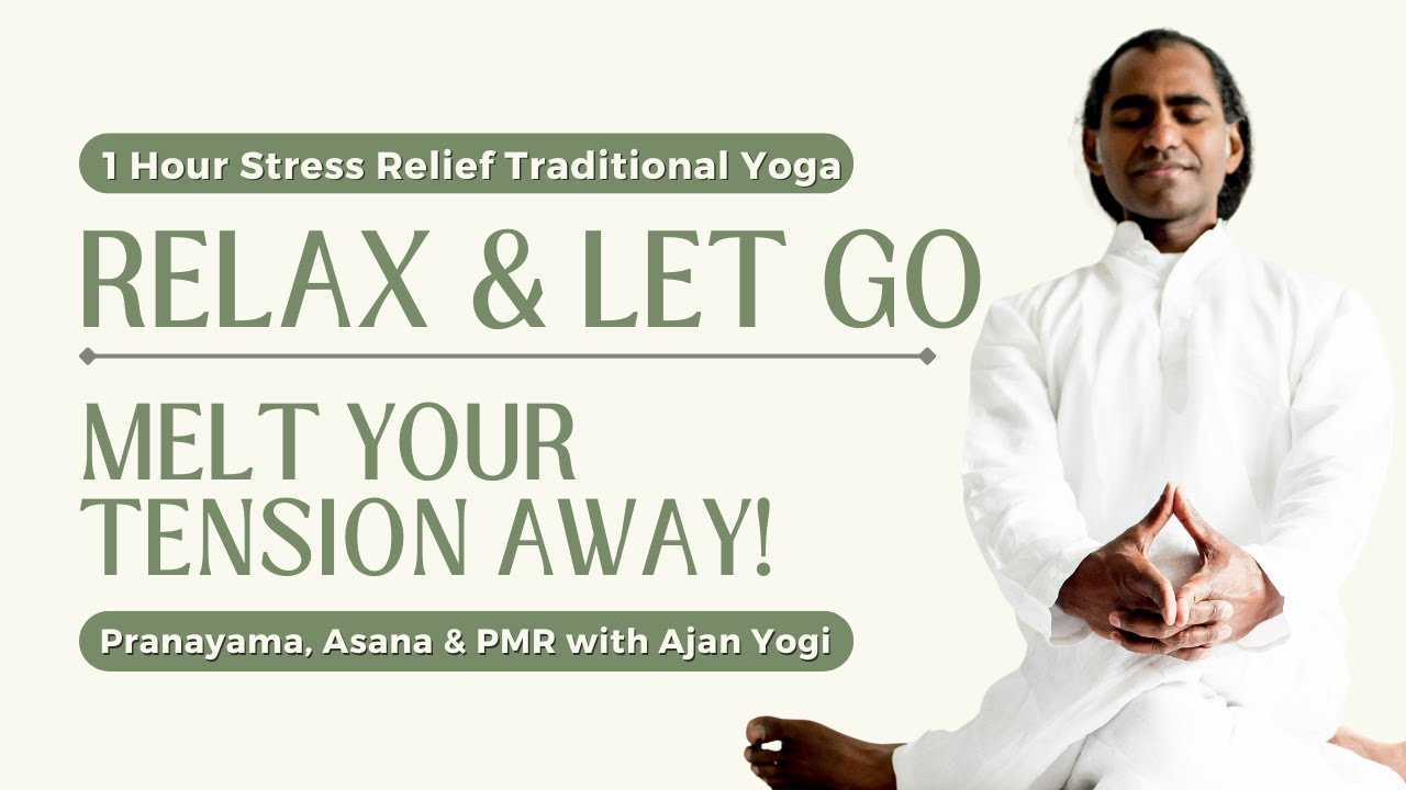 Stress Relief Yoga: 1 Hour Calming Traditional Practice to Melt Away ...
