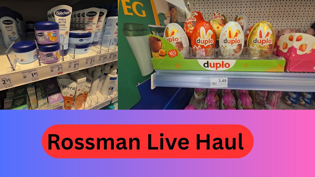 Rossman ️ - beauty Produkte und mehr 😍 • Live Haul 🛍 • Mit der Rossman ...