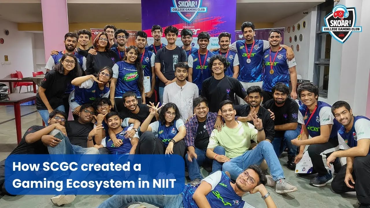 How SKOAR! College Gaming Club has created a gaming ecosystem in NIIT ...