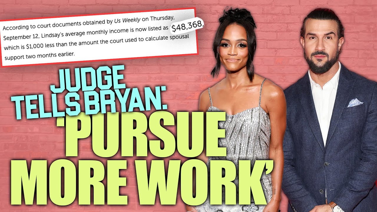 Bachelorette Rachel & Bryan's Divorce Drama Continues - Judge Tells ...