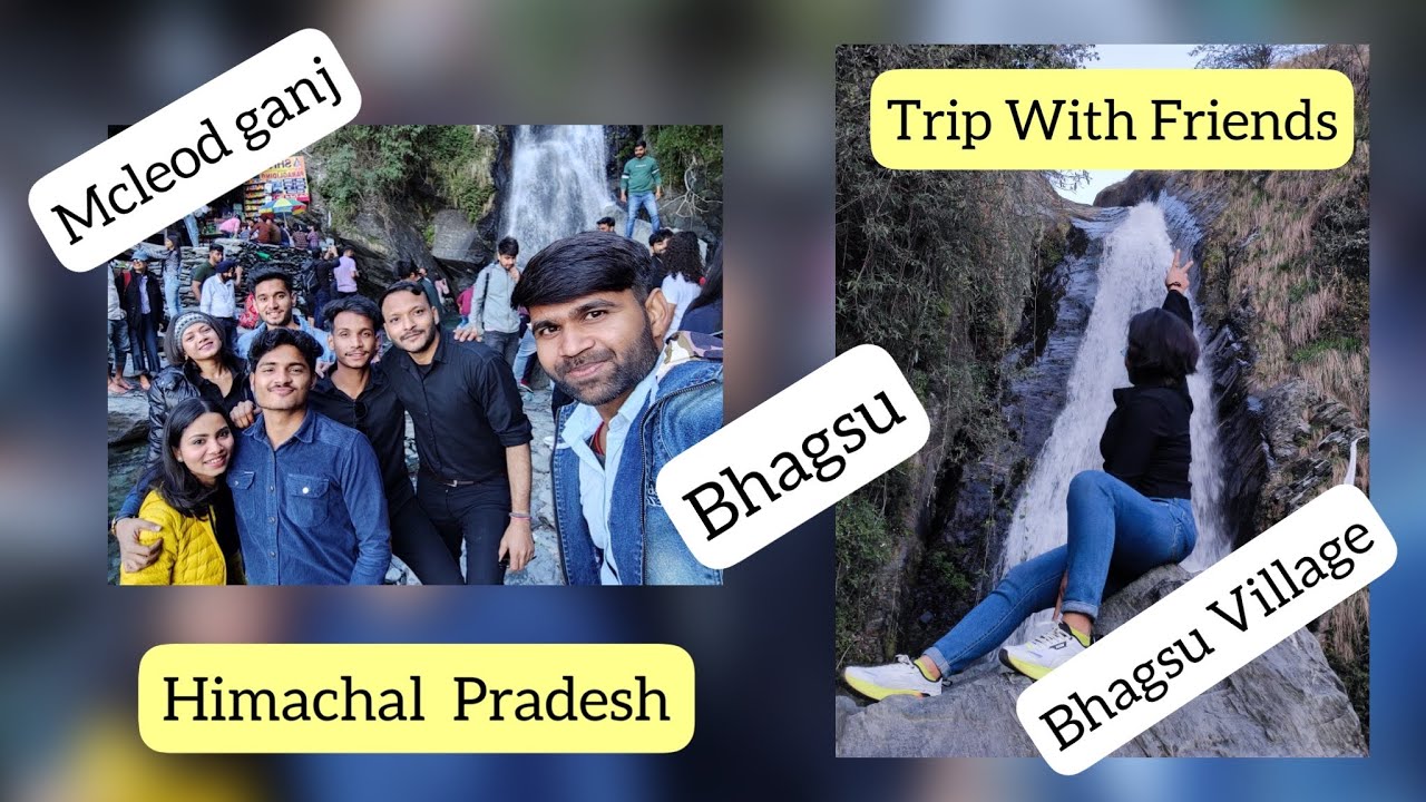 Delhi To Himachal🫰 Part 1 | Day 1 | McLeod Ganj | Bhagsu Fall ...