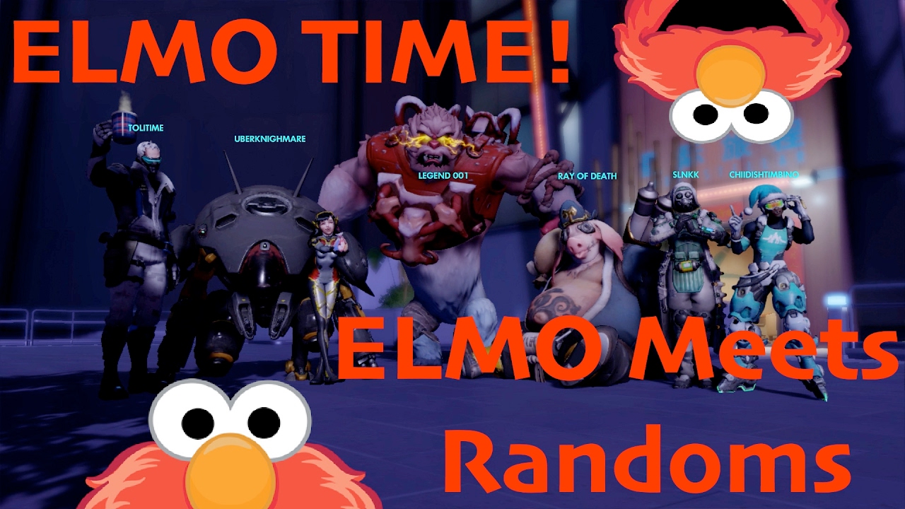 Overwatch Funny Moments - Elmo TIME! - YouTube