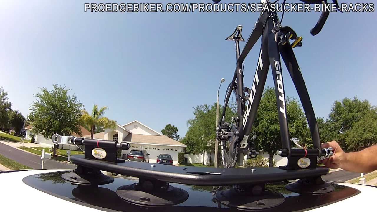 TAKING OFF THE SEASUCKER MINI-BOMBER VACUUM BIKE RACK ( IN REAL TIME ...