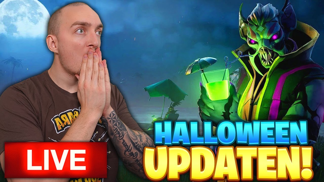 FORTNITE HALLOWEEN UPDATE MED KEEBABB - YouTube