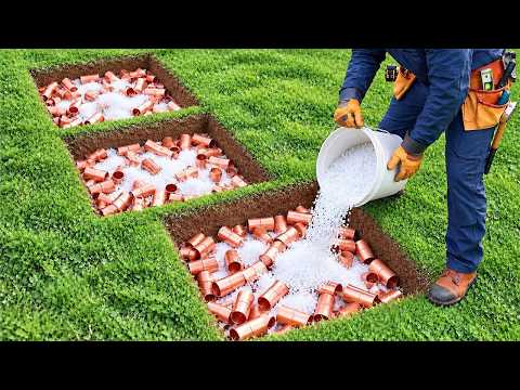 Bir bakır boruyu tuzla karıştırın ve bedava enerji üretin! Milyonlarca insan bu sırrı bilmiyor 😱