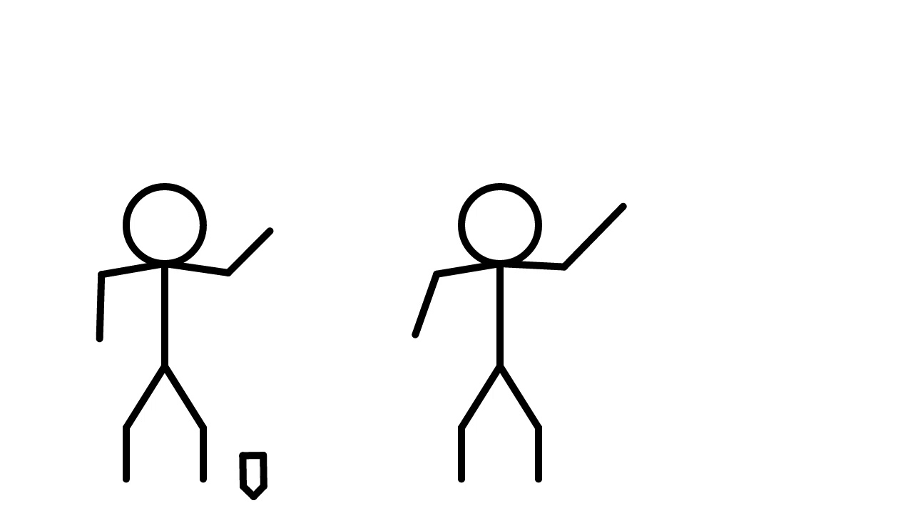 My first stickman animation - YouTube