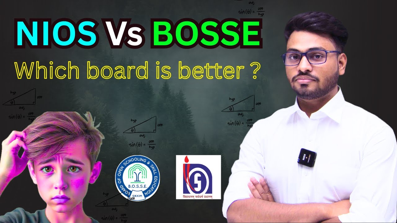 NIOS vs BOSSE | Which Board Is Better for 10th 12th | Full Details for ...