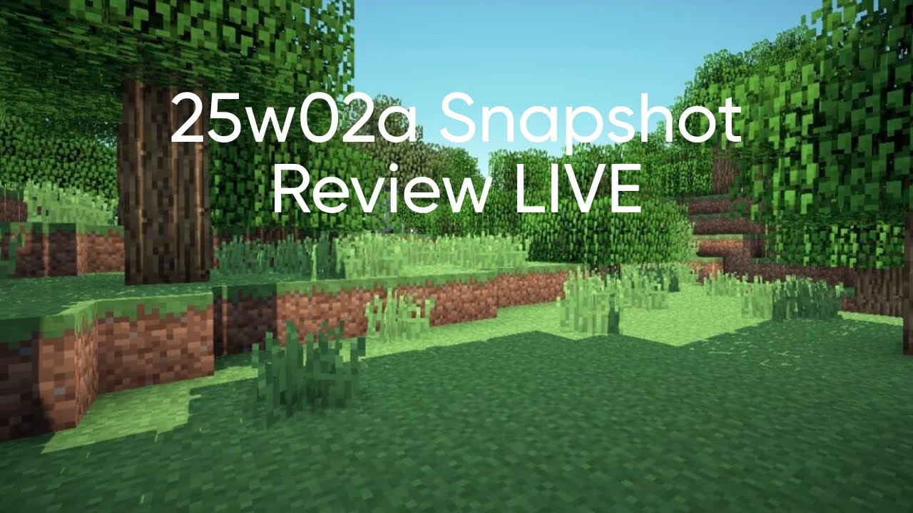 Der erste Minecraft Snapshot für 2025 ist da!! 25w02a - YouTube