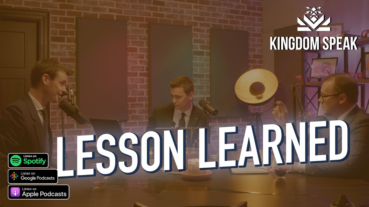 👨‍🏫 Lesson Learned - YouTube