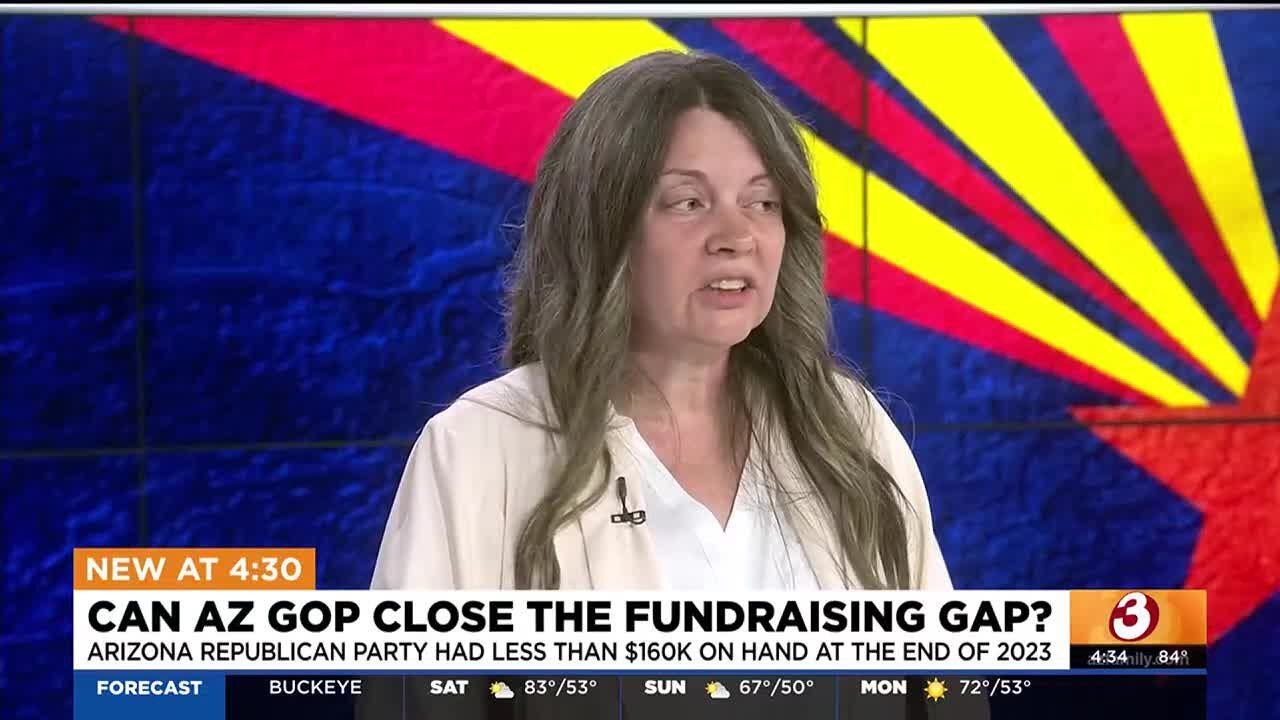 New Arizona GOP head speaks on money deficit compared to Democrats ...