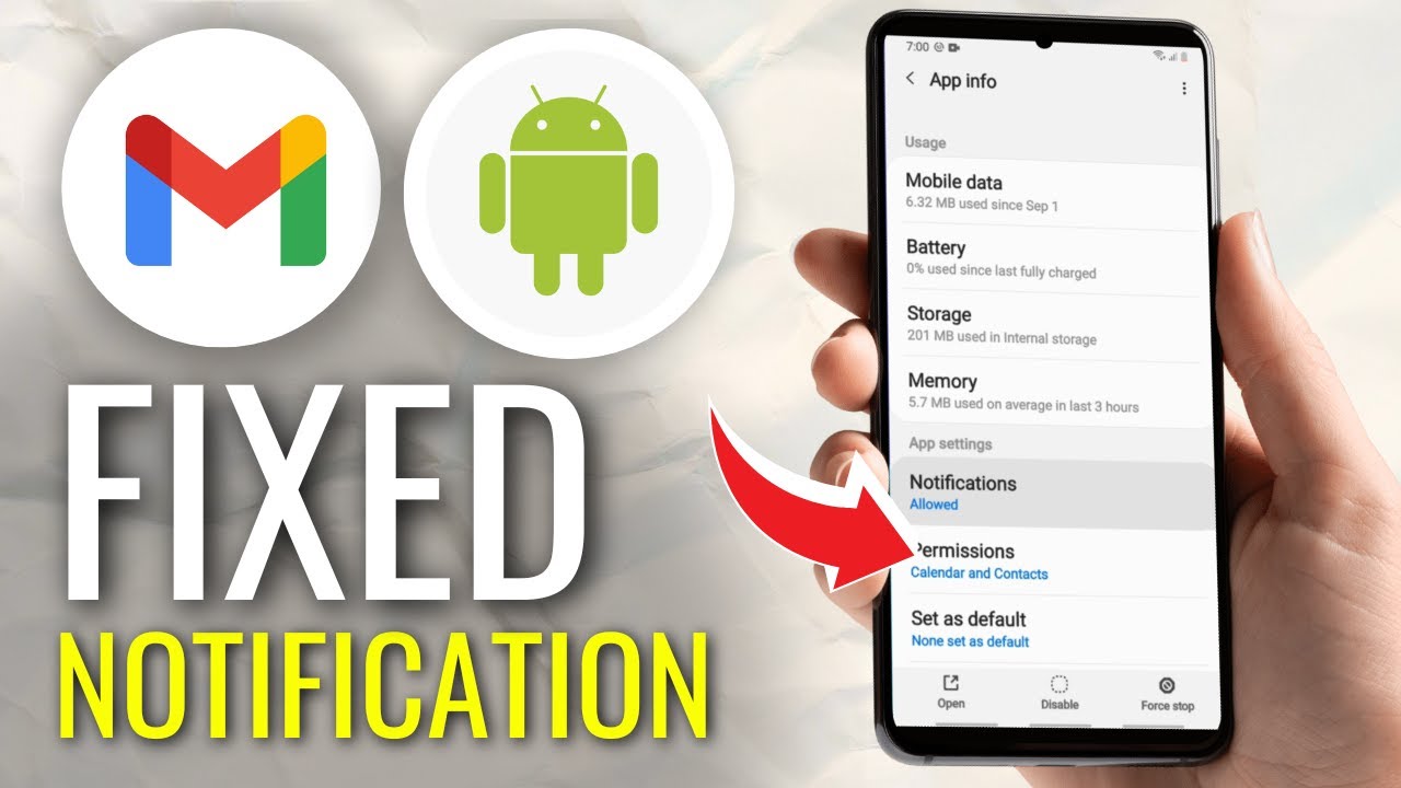 How To Fix Gmail Notifications Not Working On Android Full Guide Youtube