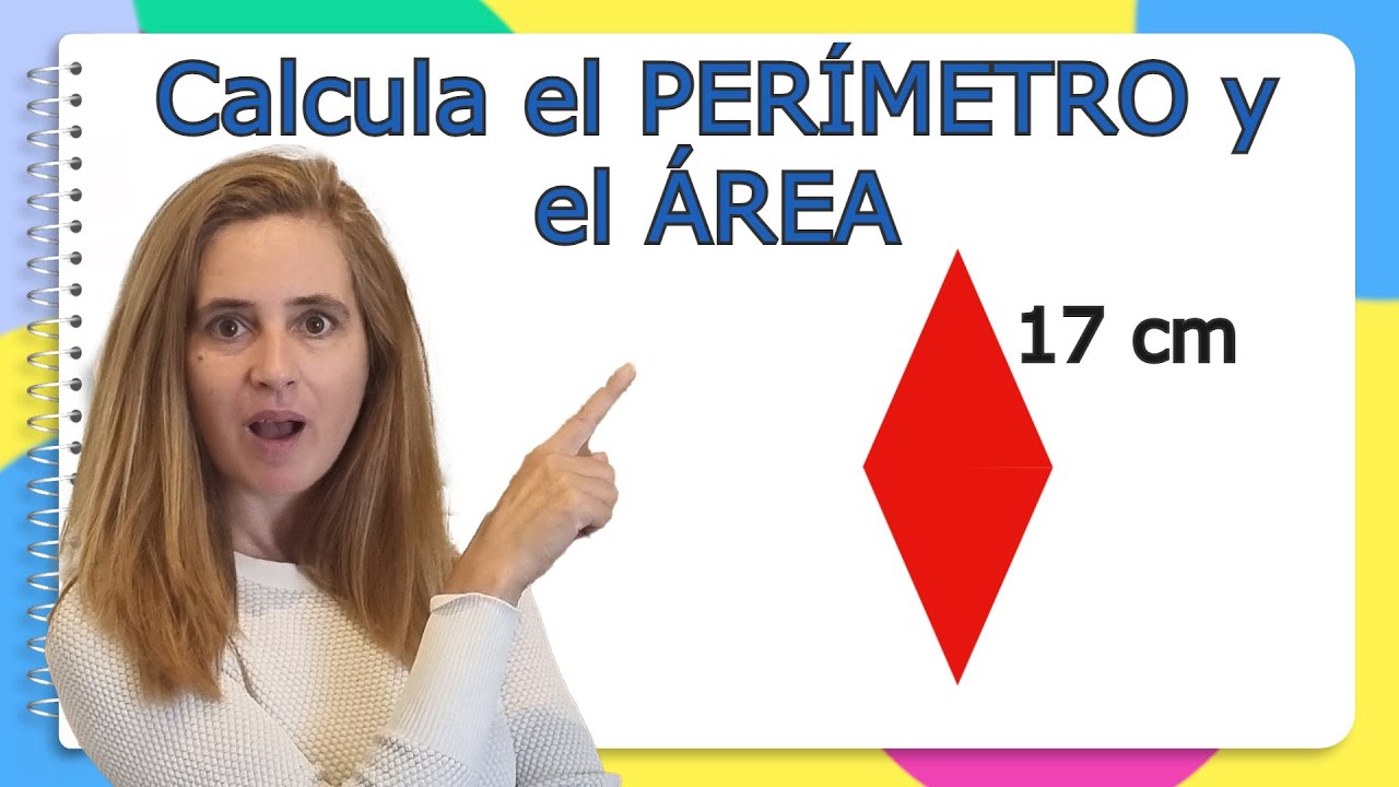 En un rombo el lado mide 17 cm y la diagonal mayor 30 cm Calcula el ...