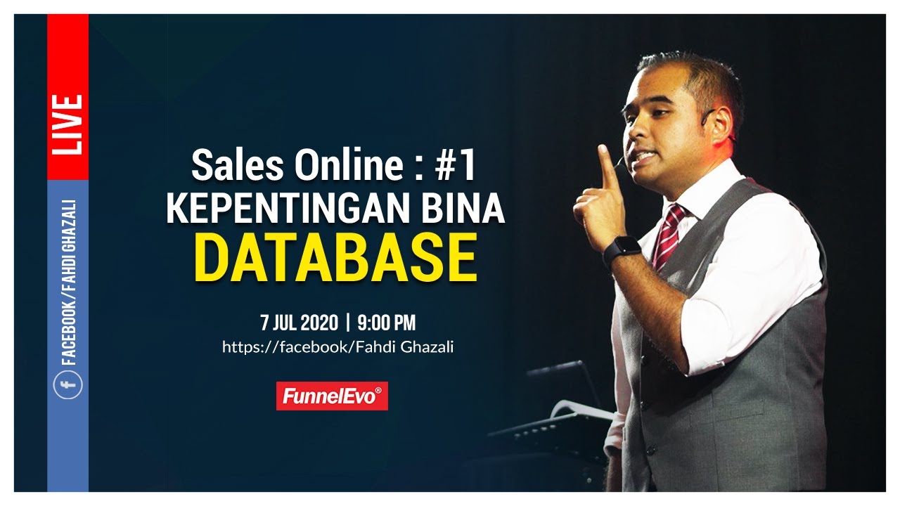 Sales Online Part 1: Kepentingan Bina Database - YouTube