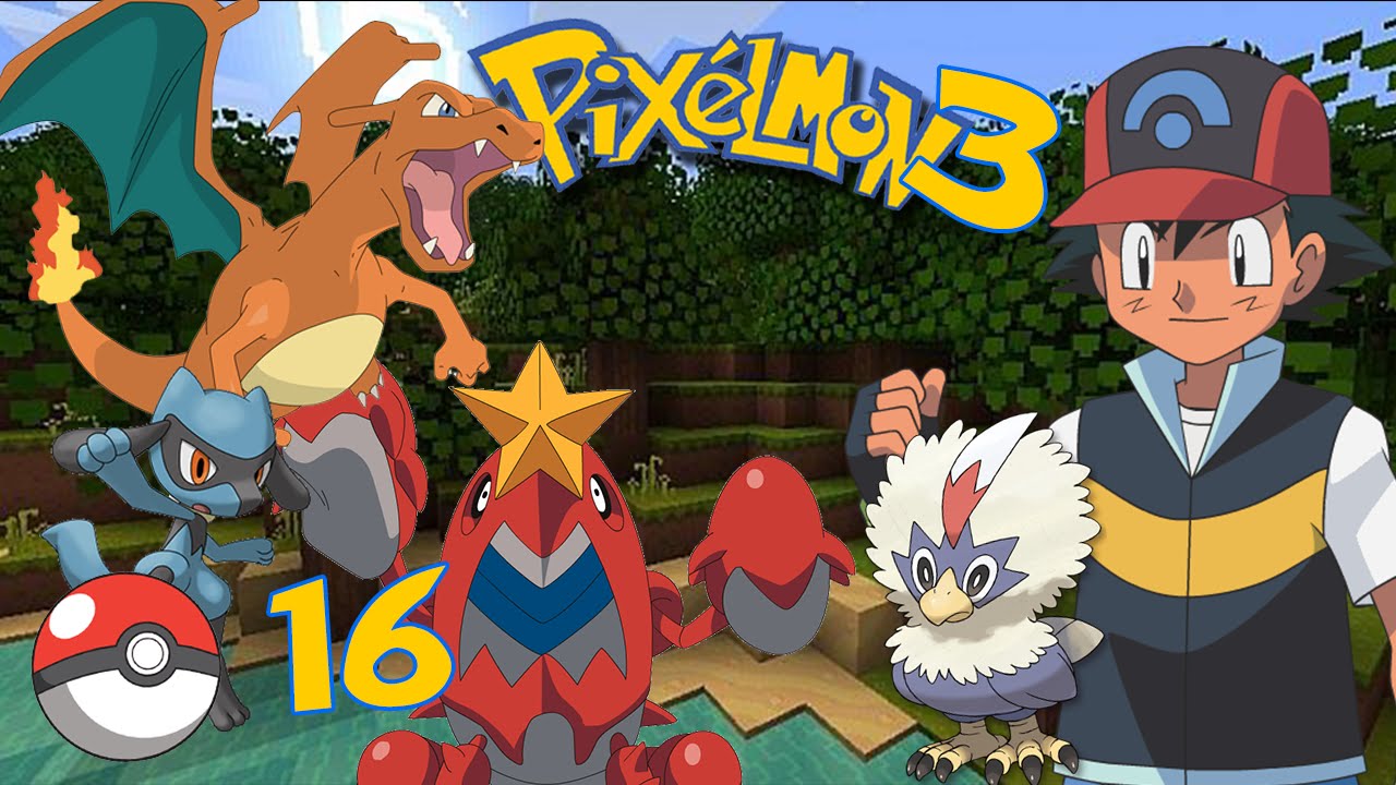 RENDIAMO FELICE RIOLU! - 16# PIXELMON 3 - YouTube