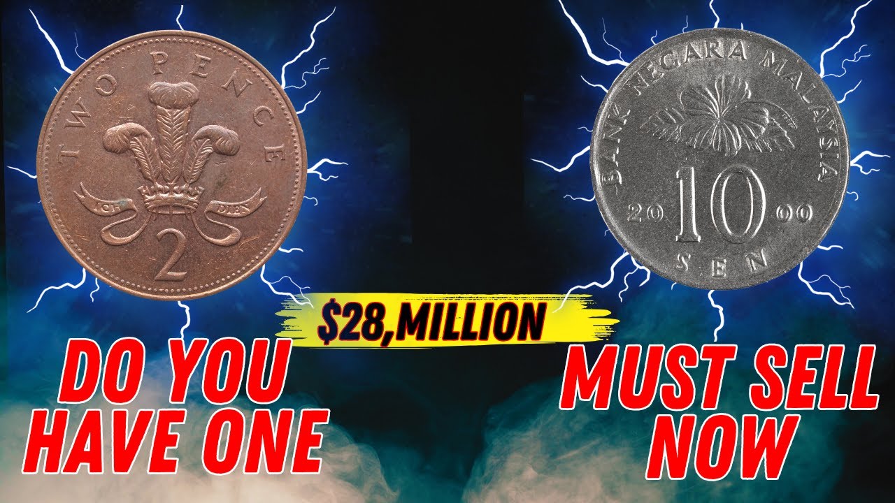 TOP MOST EXPENSIVE 2P COINS THAT SOLD FOR MILLIONS! - YouTube