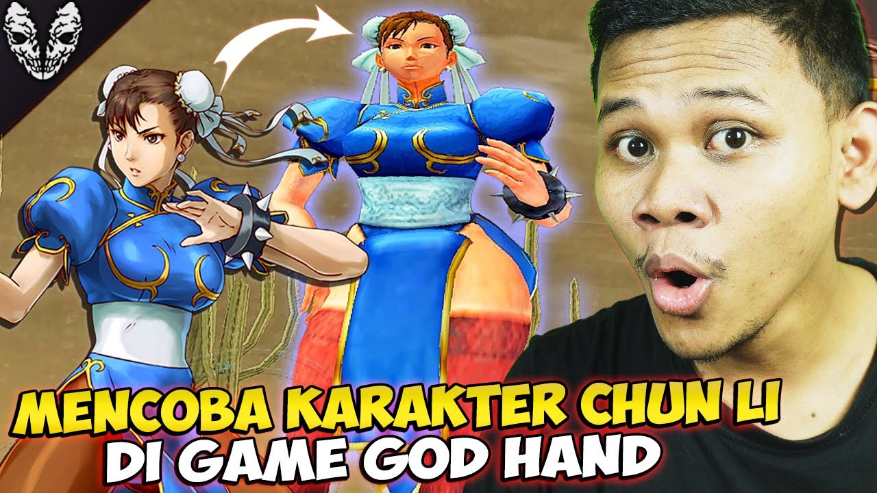 NYOBAIN KARAKTER MOD CHUN-LI DI GAME GOD HAND MELAWAN SEMUA BOSS ...