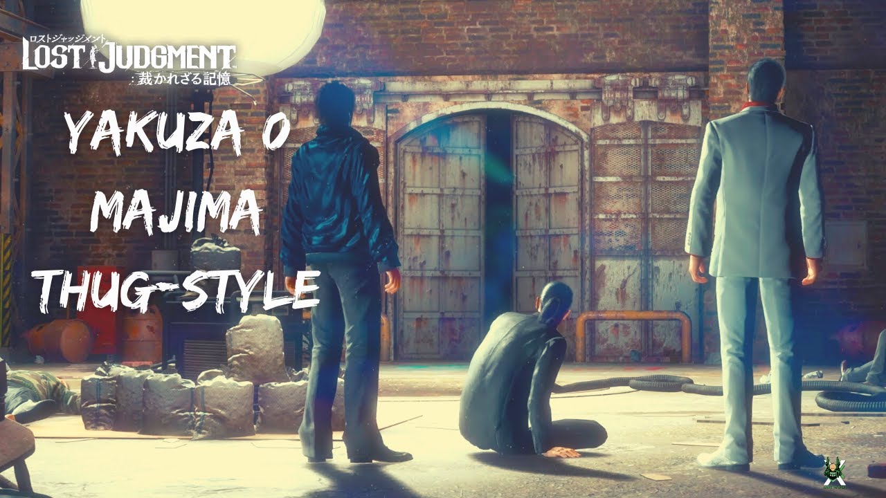 Lost Judgment PC Mod Y0 Goro Majima Thug Style (喧嘩師) - YouTube