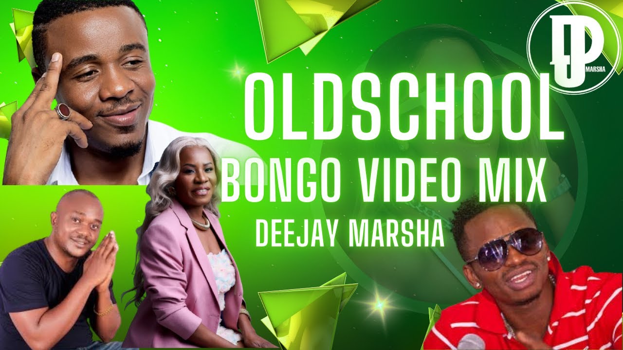 THROWBACK BONGO VIDEO MIX 2025 - DJ MARSHA FT ALIKIBA |DIAMOND |MARLAW ...