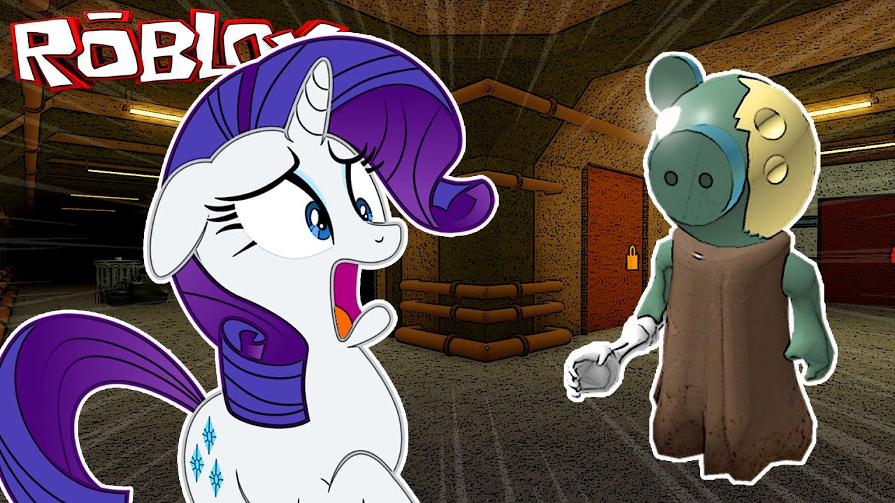 Roblox - RARITY e a PEPPA ZOMBIE (Piggy) ‹ Luli Rarity › - YouTube