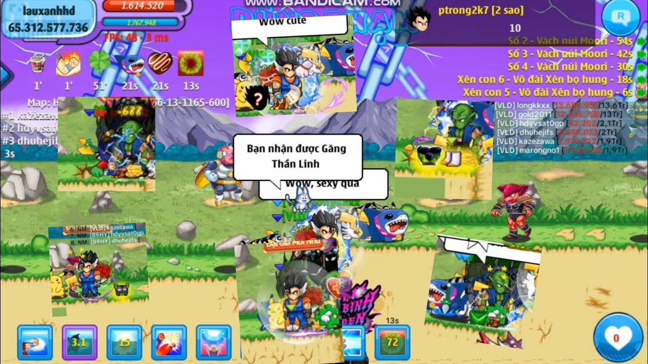 Ngọc Rồng Online - Săn Boss Cumber, Con Boss dễ kiếm lúa nhất game nro ...