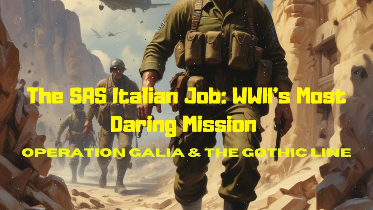The SAS Italian Job: WWII's Most Daring Mission | Operation Galia & the ...