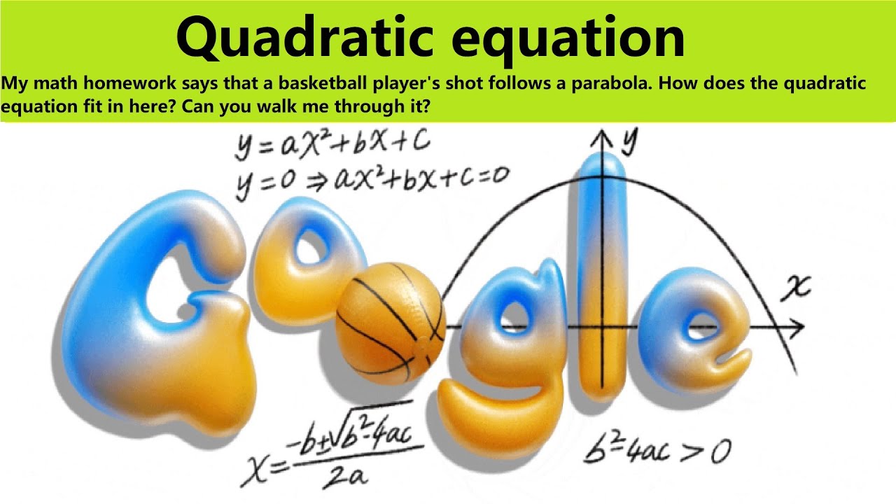 My math homework says that a basketball player's shot follows a ...