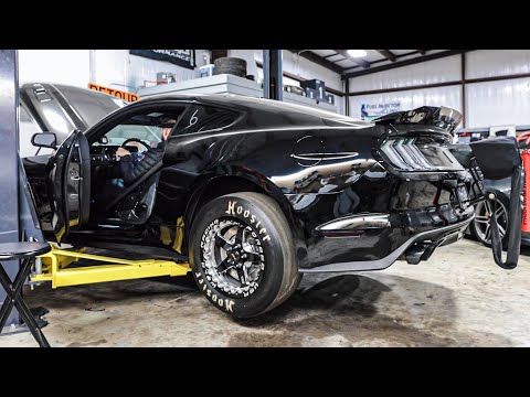 Erste Fahrt in meinem Drag-Mustang auf der Straße! *EXTREM KRASS*