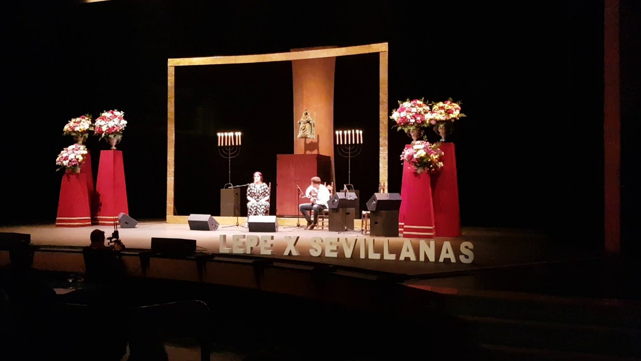 LEPE POR SEVILLANAS 2019 SANDRA DACOSTA - YouTube