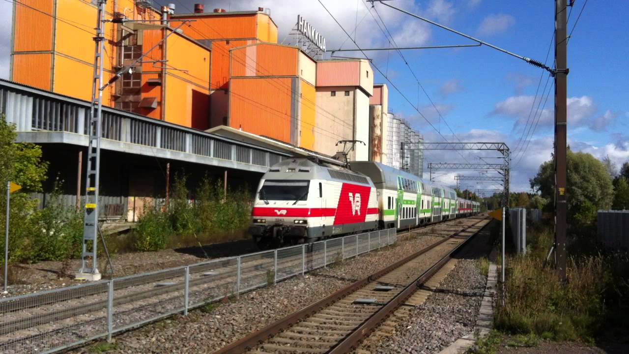 [VR] finnish class sm 4 regional train from Riihimäki to Kouvola ...