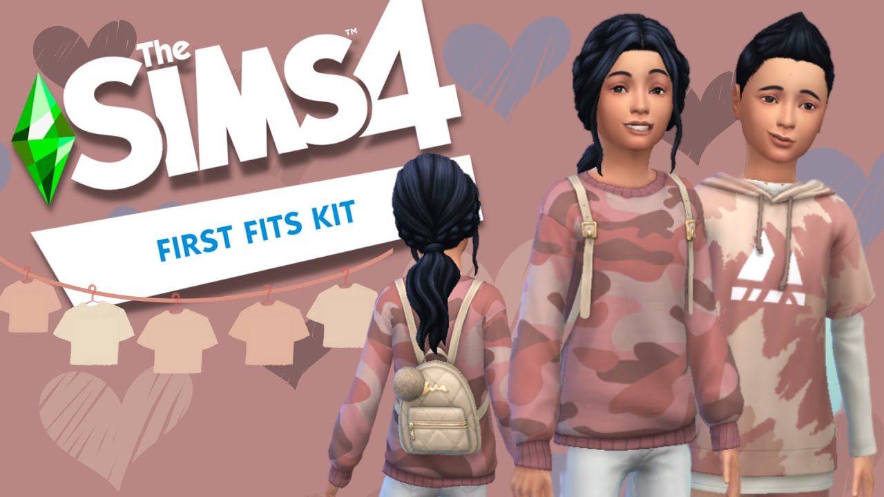 The Sims 4 First Fits Kit is out - I have thoughts 👕 - YouTube