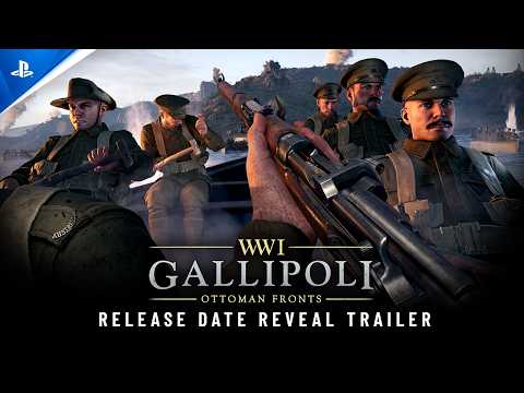 Gallipoli - Release Date Reveal Trailer | PS5 Games
