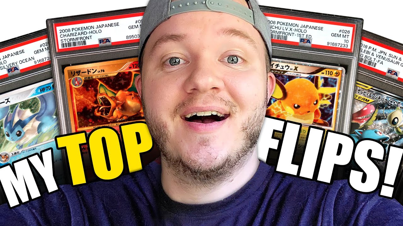 My TOP 5 Pokemon Card Flips (May 2024) - YouTube