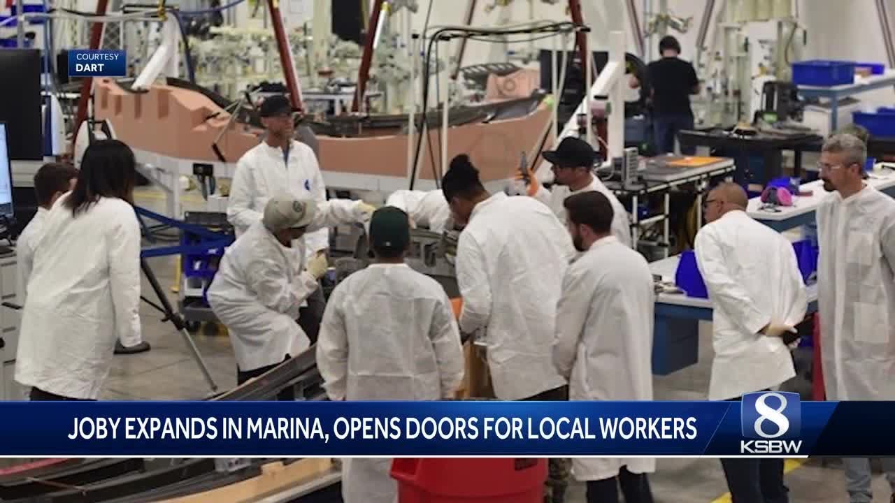 Joby expands in Marina, opens doors for local workers - YouTube
