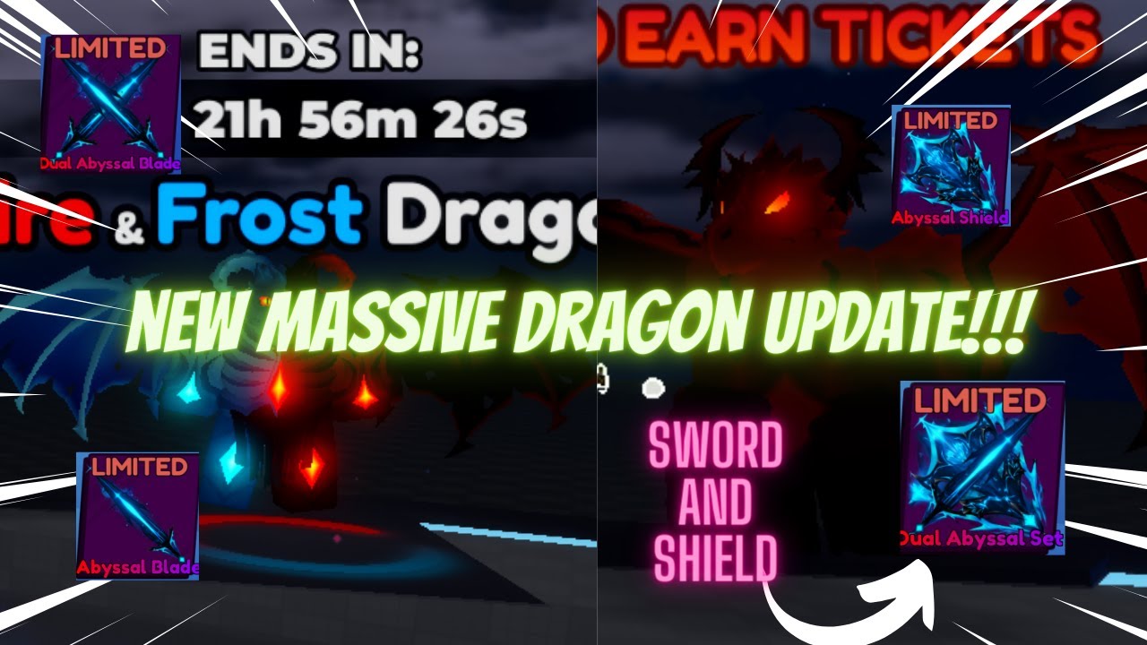 NEW MASSIVE DRAGON UPDATE IN BLADE BALL!!! | MUST PLAY!! - YouTube