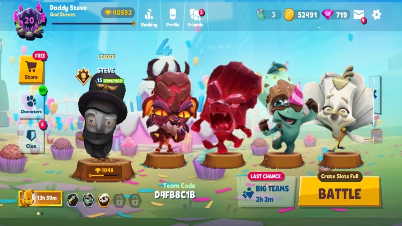 Zooba New Skin Squrd Ruby Duke marbal Ravi Gameplay #zooba # ...