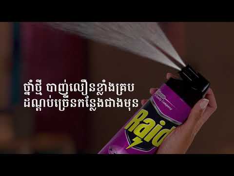 Raid Double Nozzle Provides Fast and Wide Spray - YouTube