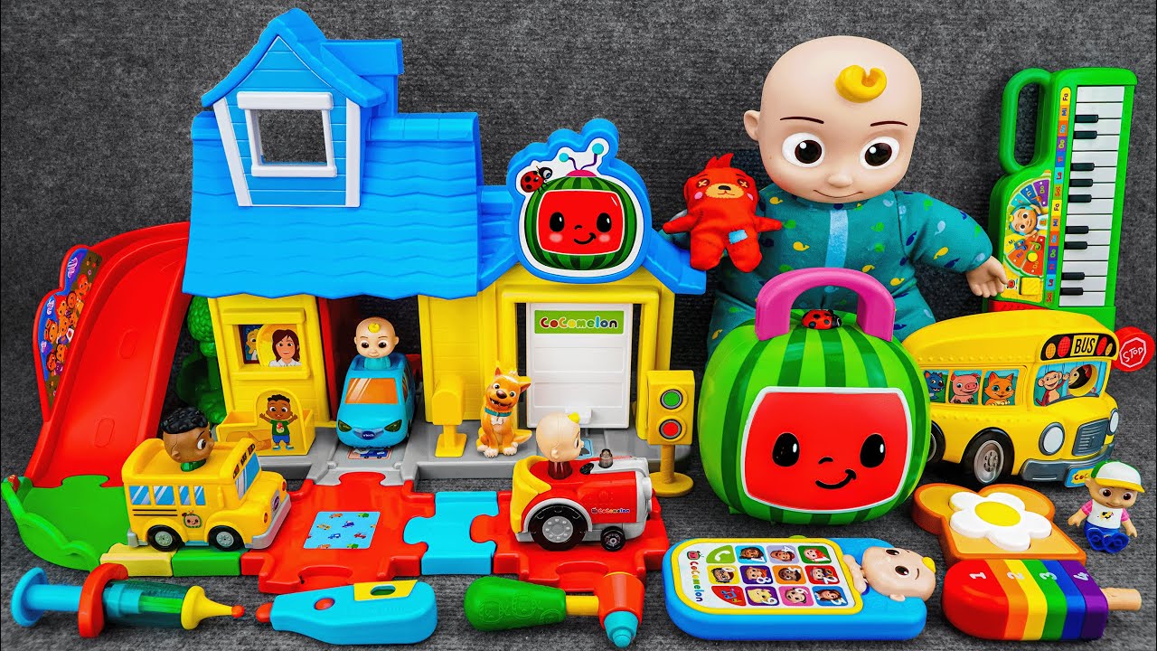 [92 min video] COCOMELON Collection Unboxing - Satisfying Unboxing ...