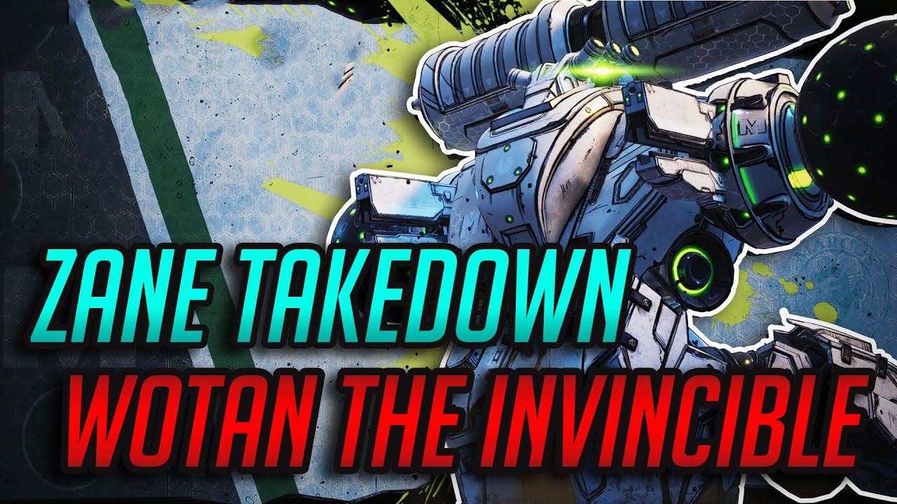 Borderlands 3: Zane solo Wotan the Invincible — Mayhem 4 / TVHM - YouTube