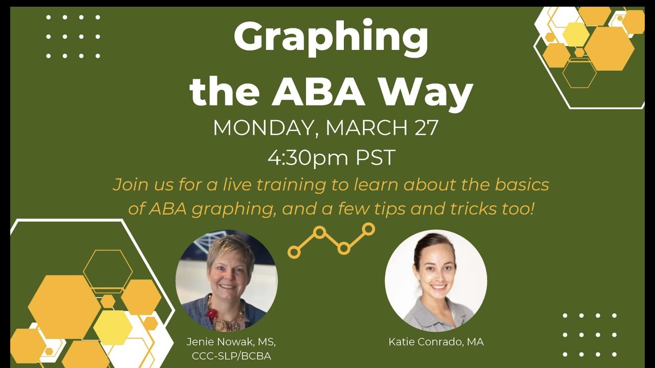 Graphing ABA style part 1 - YouTube